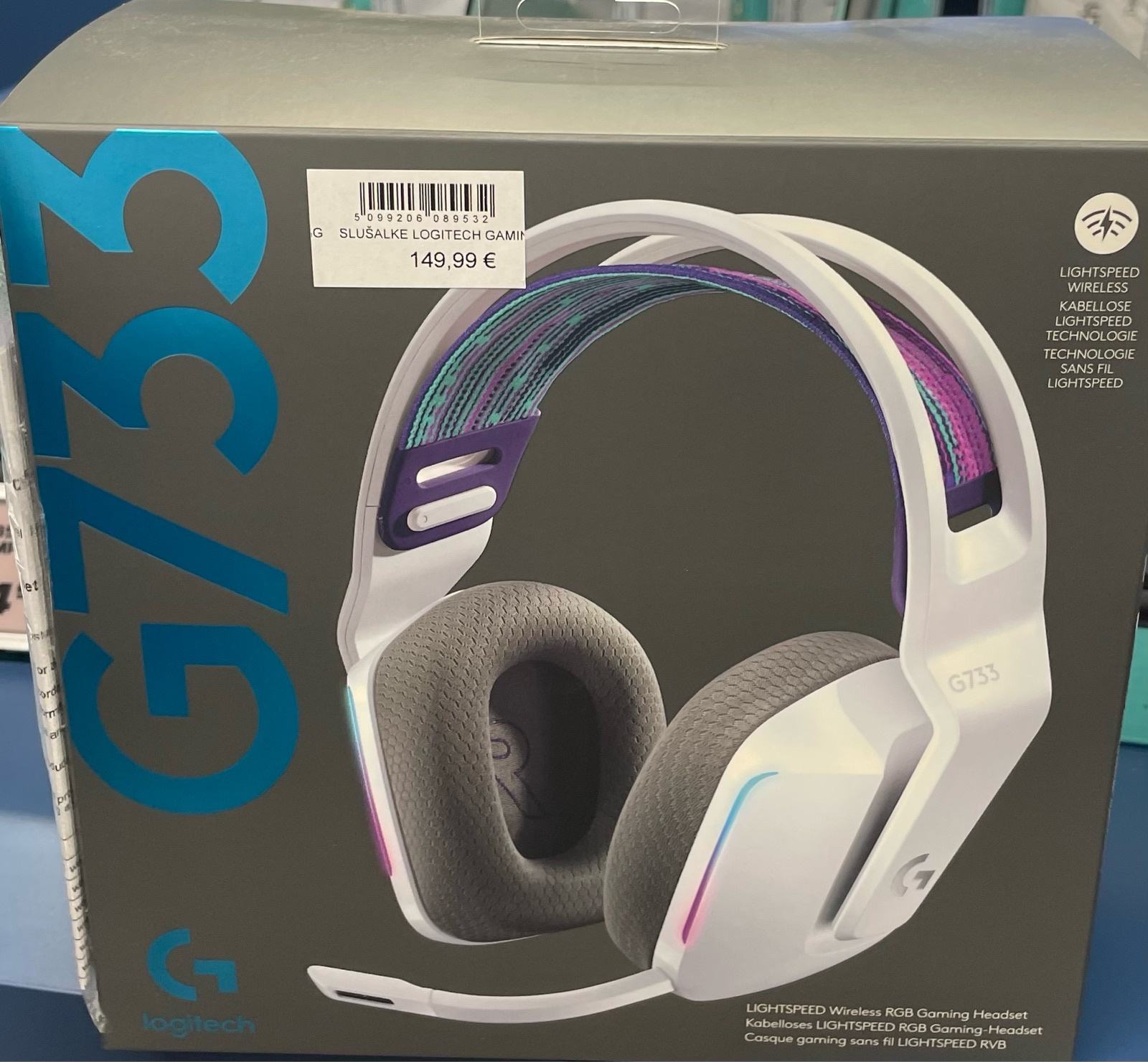 Logitech g733 brezzicne slusalke
