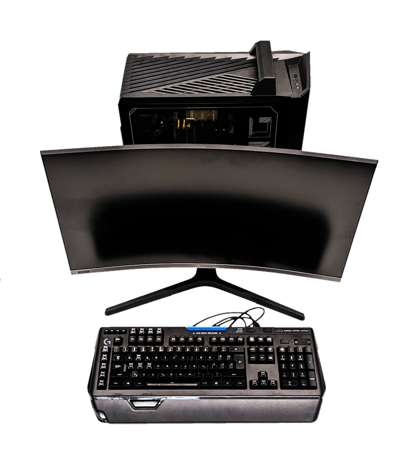 (7553/7552/7551) PC gaming set ASUS ROG/LOGITECH/SAMSUNG