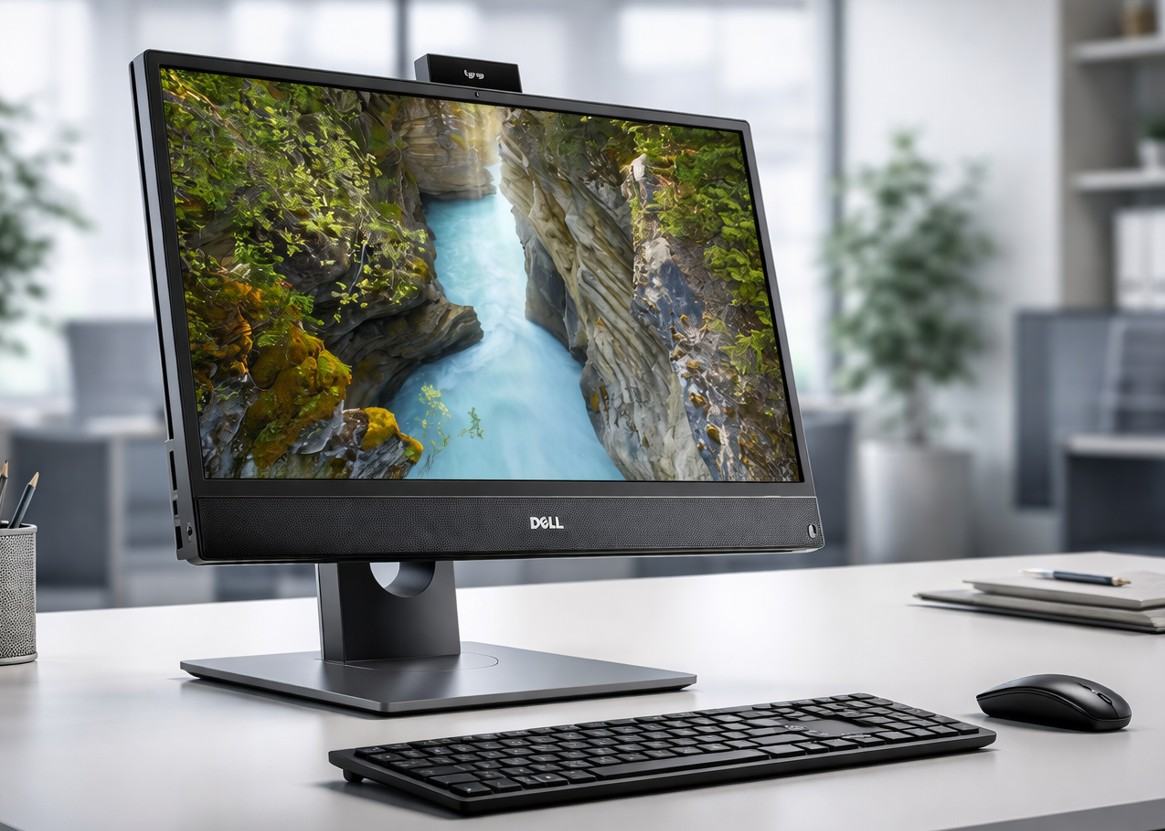 Dell OptiPlex 3280 AIO – 21″ i5 10.gen, 256GB Nvme, 8GB, W11