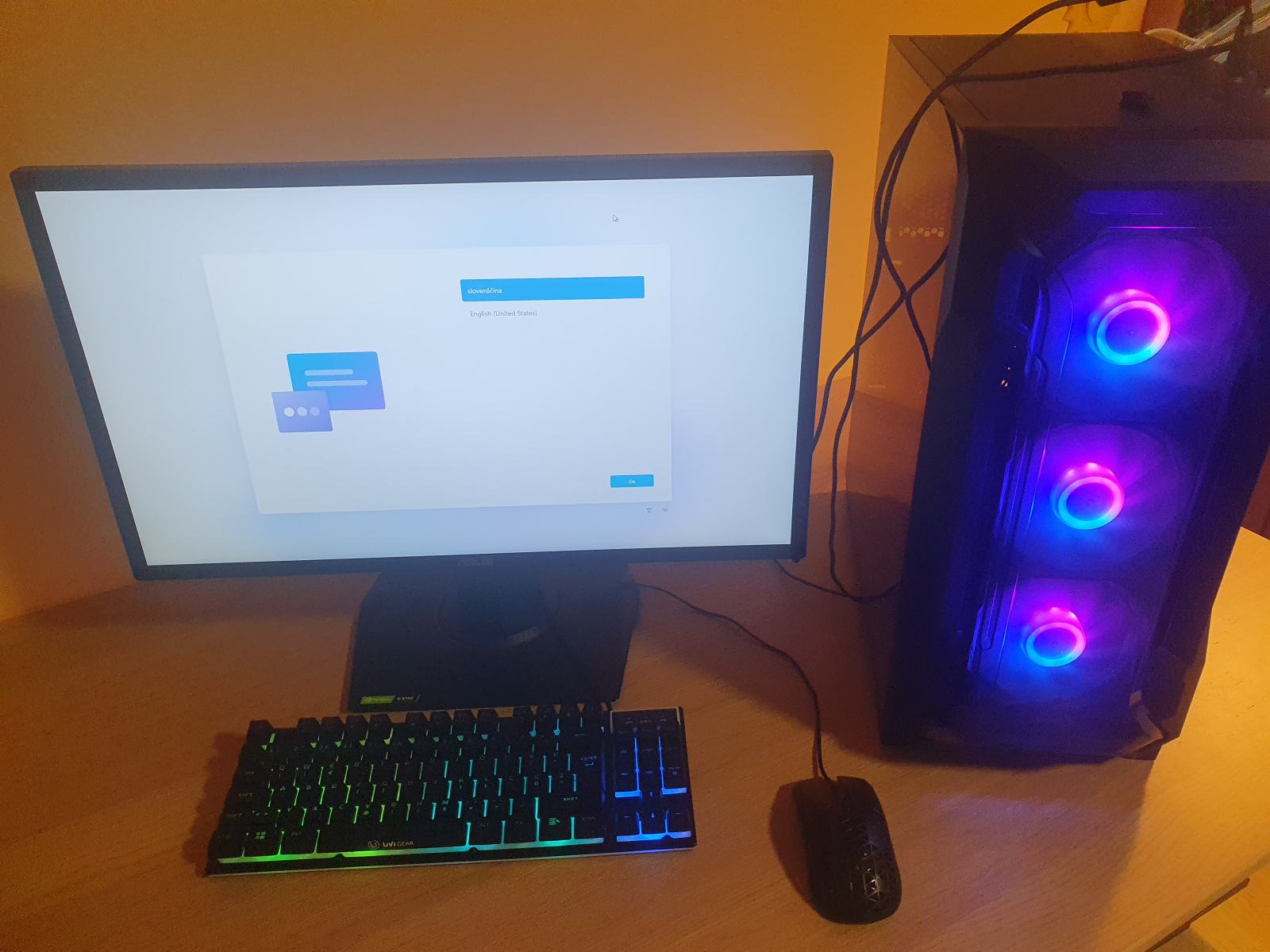 GAMING SETUP/KOMPLET