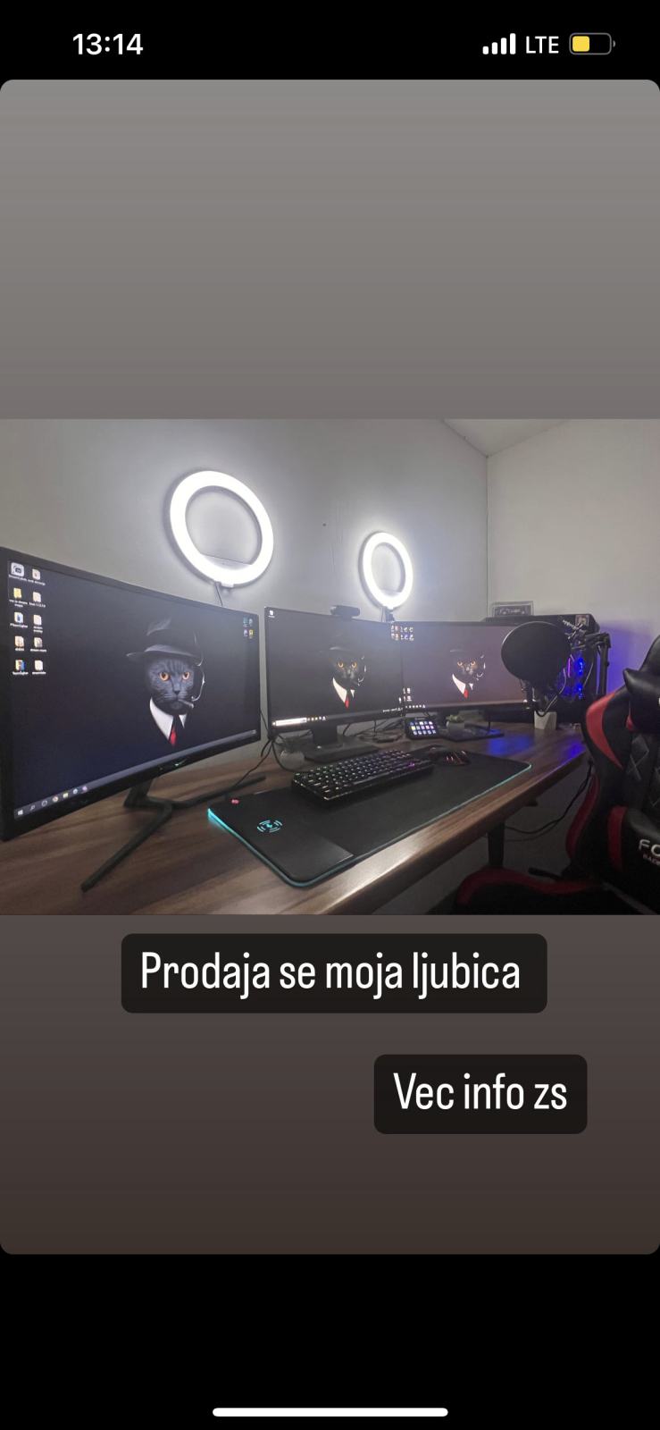 Prodam 1 leto star racunalnik