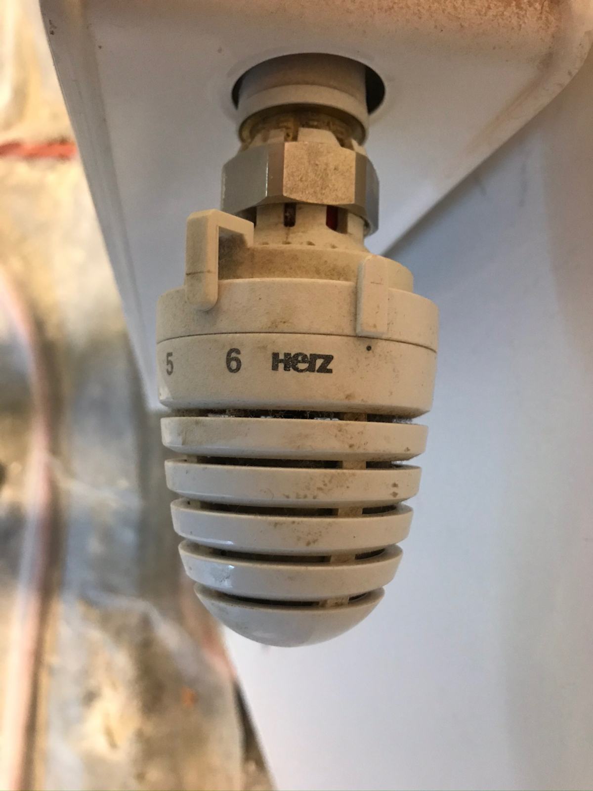 Radiator 80(š)X90(v) z Herz termostatskim ventilom