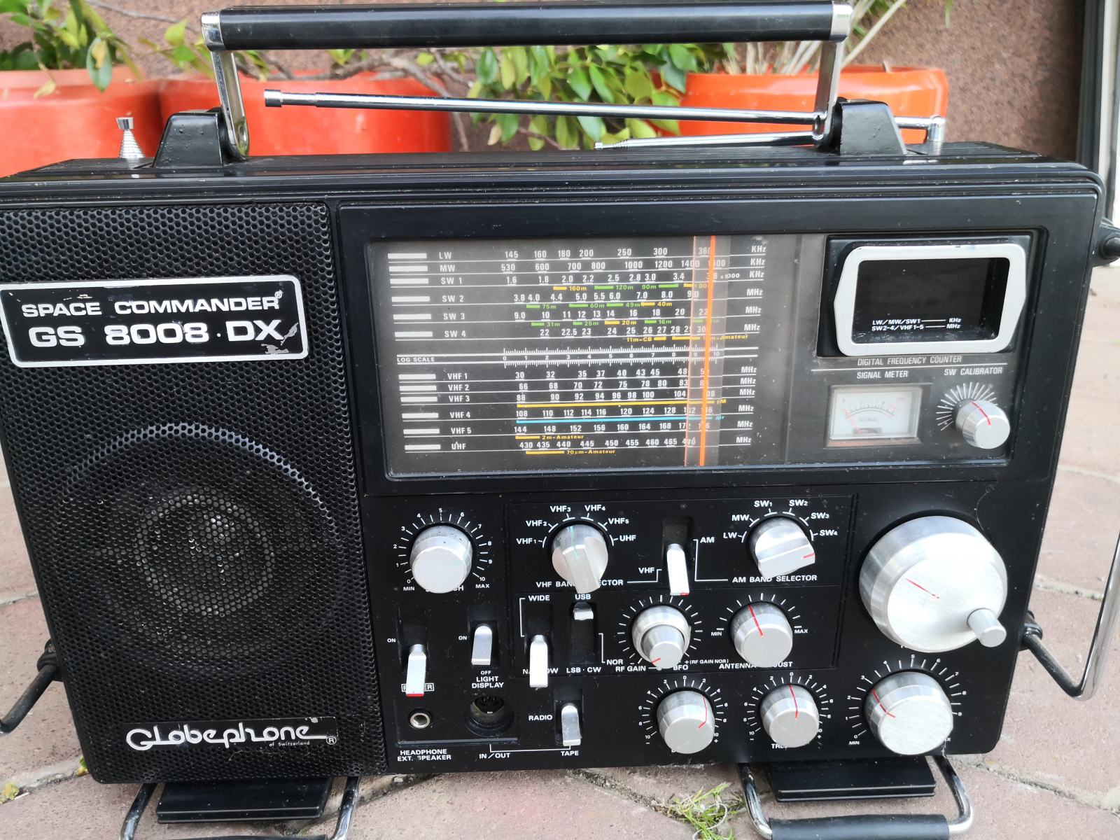 Radio SPACE COMMANDER GS 8008 DX globe phone DX