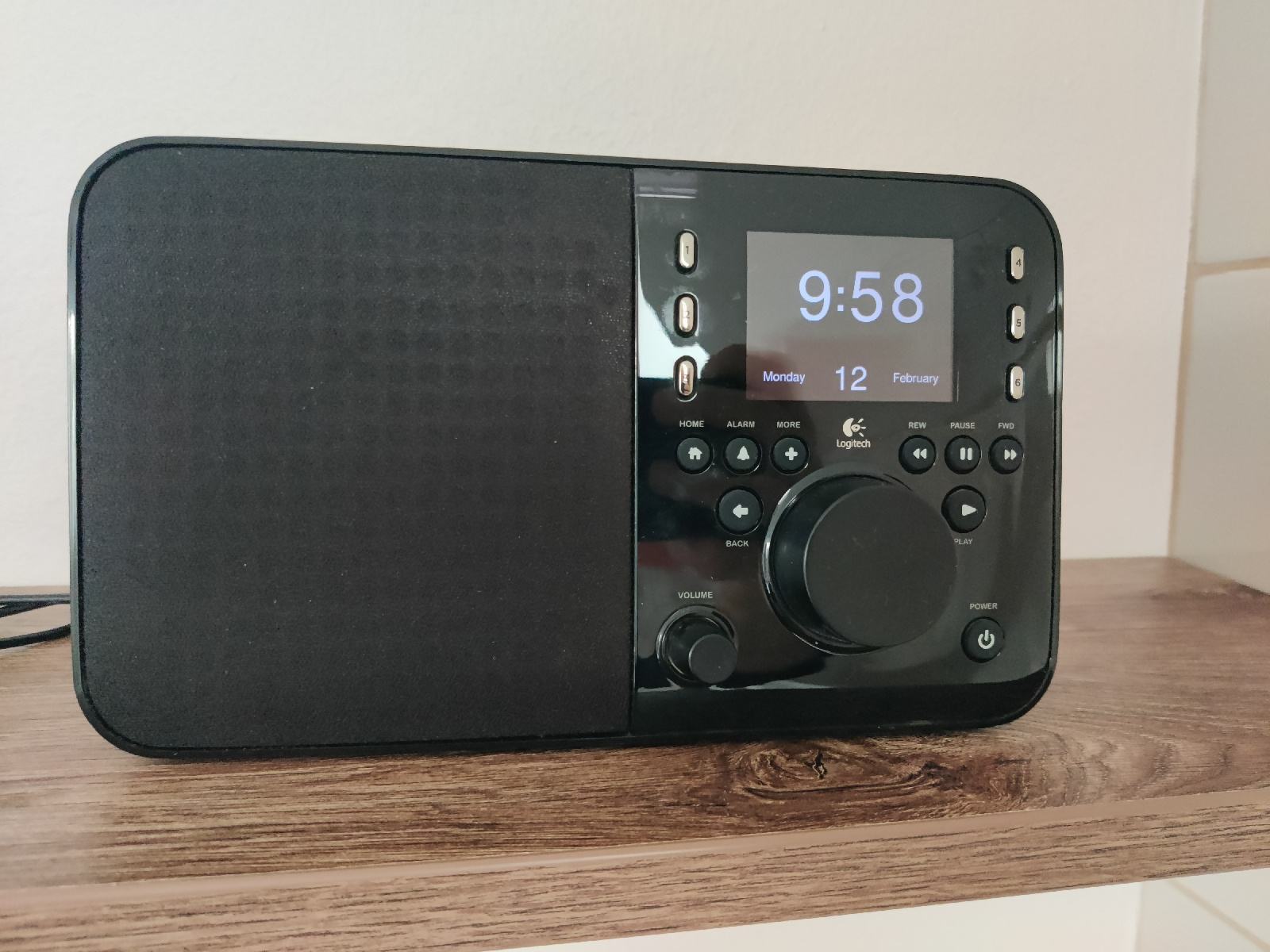 Internetni radio Logitech Squeezebox radio, streamer
