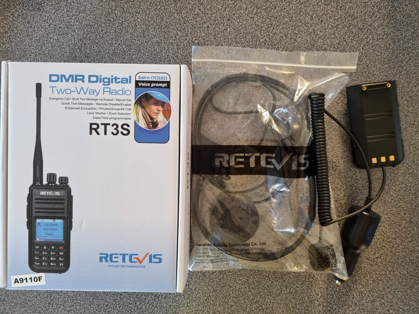 DMR RT3S Retevis
