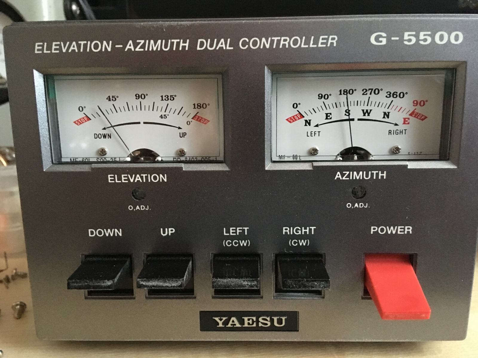 Kontroler za Yaesu G-5500 rotator Azimut+Elevacija