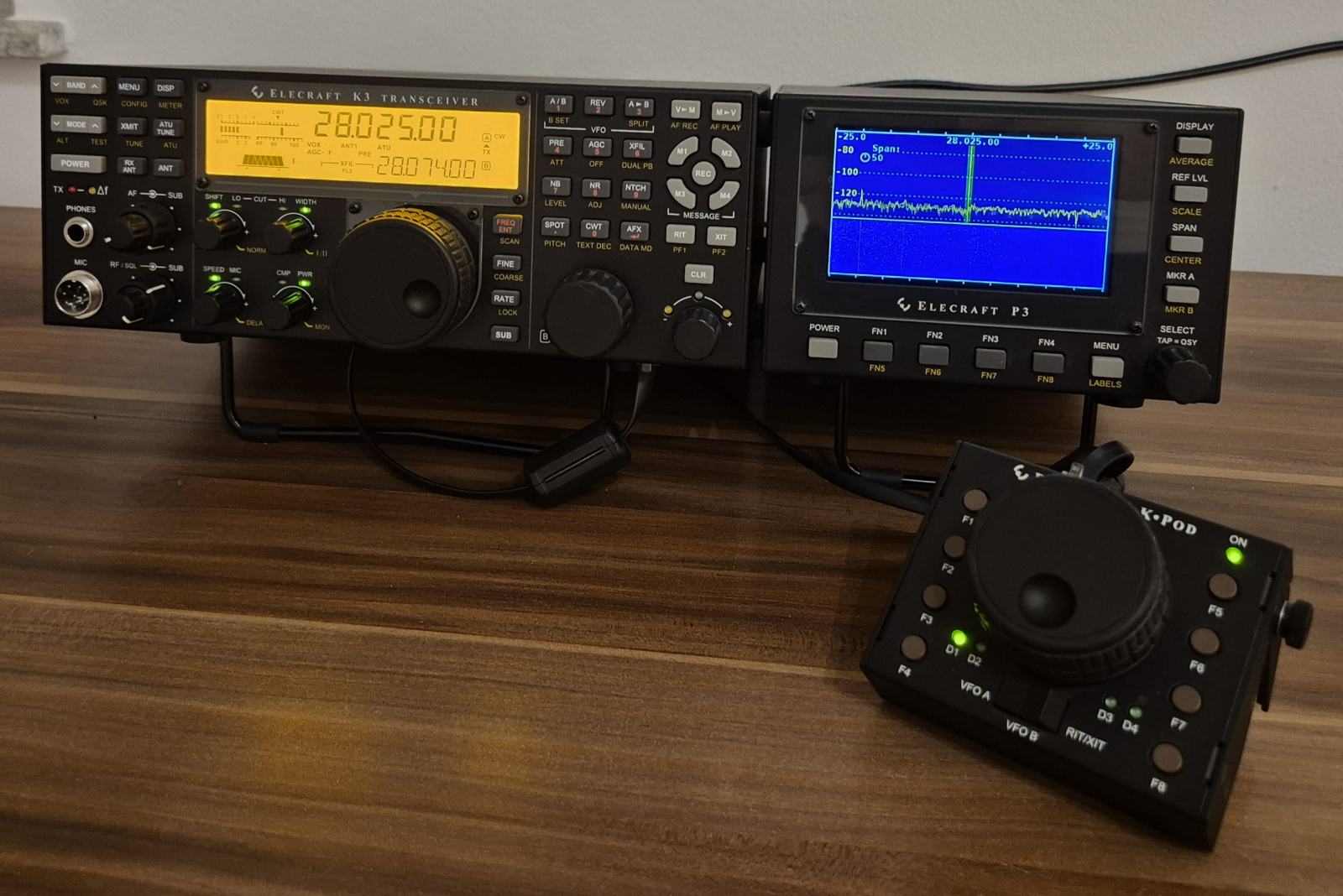 Prodam Elecraft K3 in P3