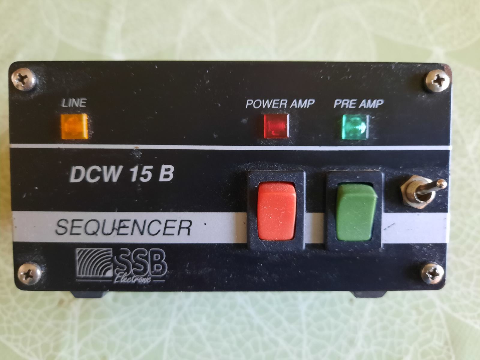SSB Electronic DCW15A sekvencer