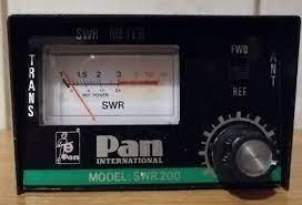 SWR METER PAN INTERNATIONAL SWR200