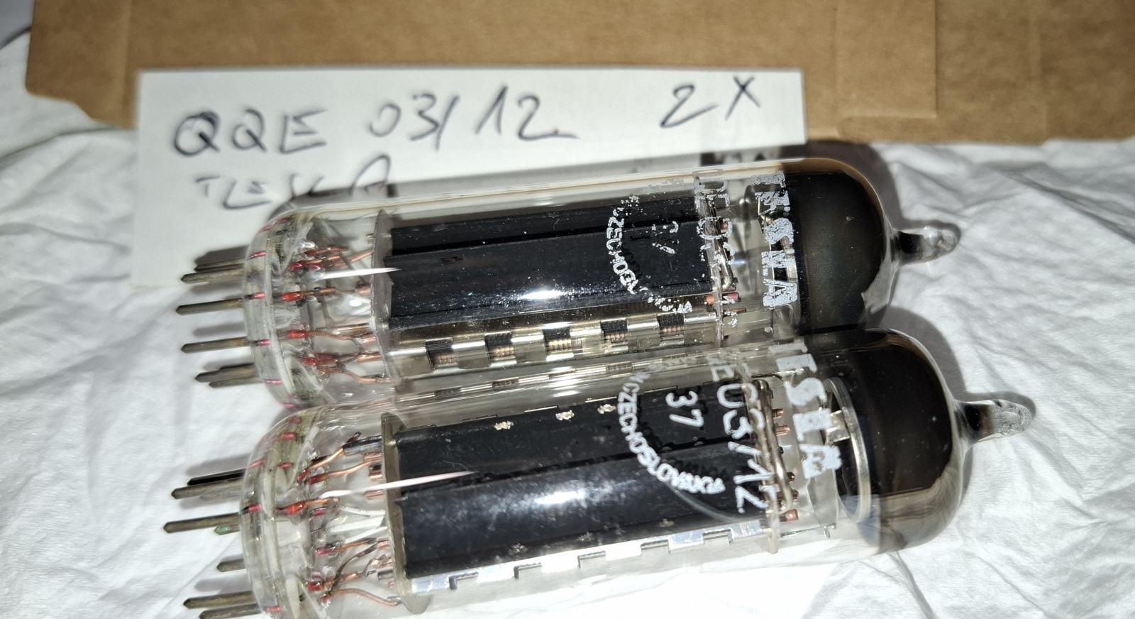 TESLA QQE03/12 elektronka za TX ali audio ojačevalnik