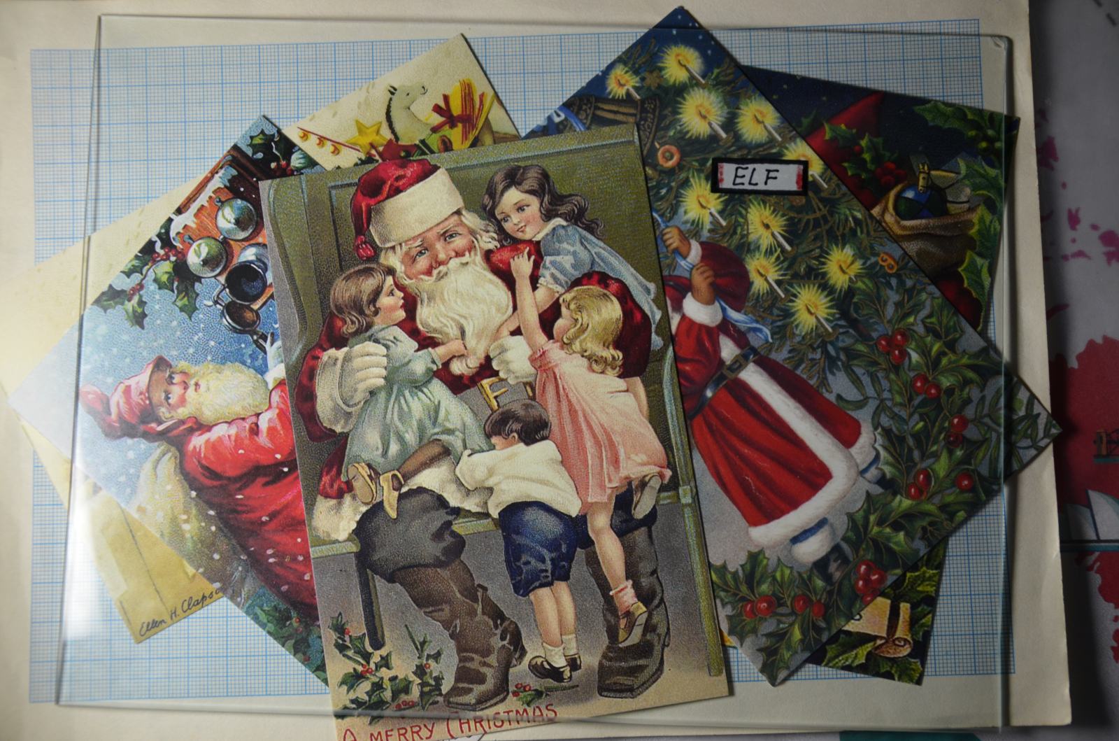 Razglednice BOŽIČNE - 5 komadov (4)