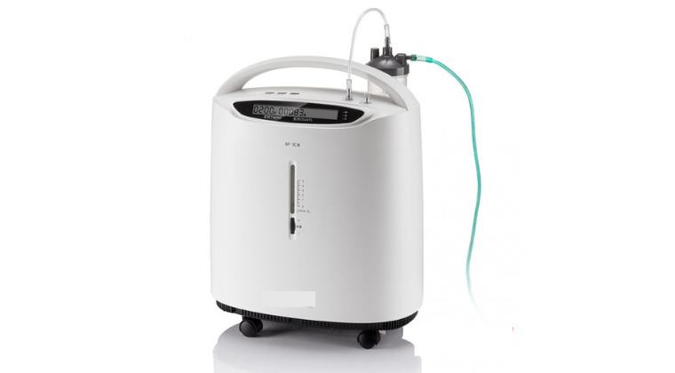Koncentrator kisika, premičen,lahek, inhalator, razpršilnik kisika