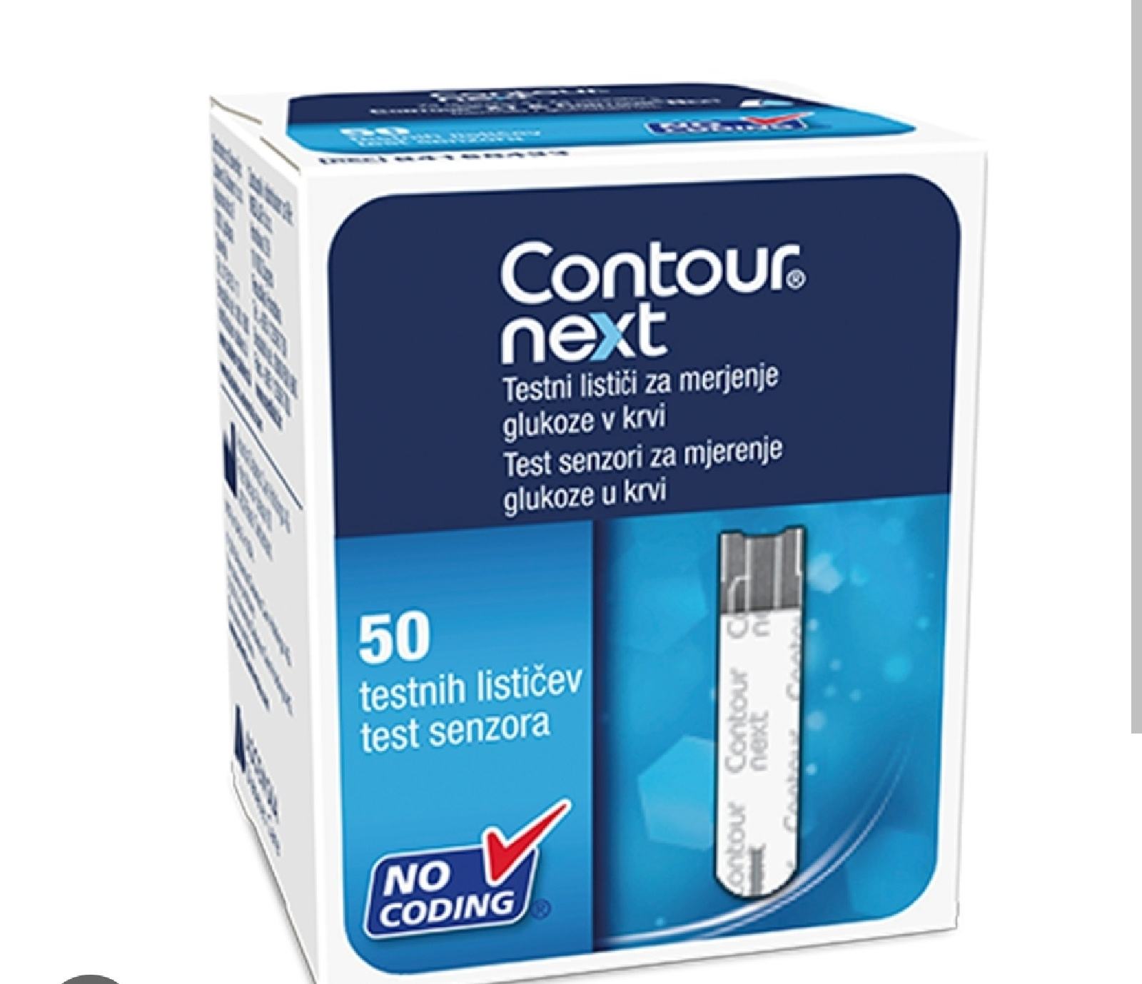 testni listici contour next