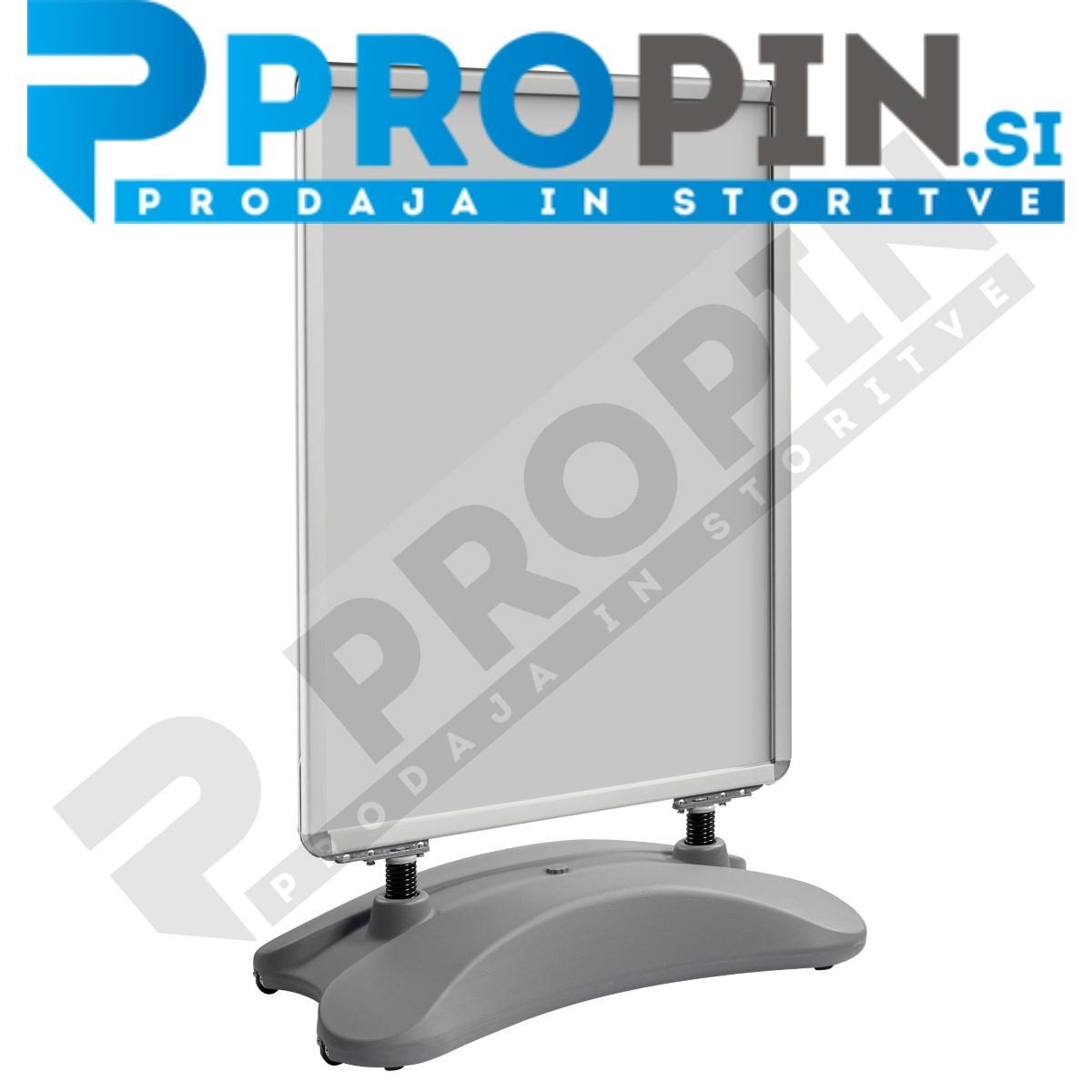 Vetrno odporna reklamna tabla B1 (70x100cm), obojestranska