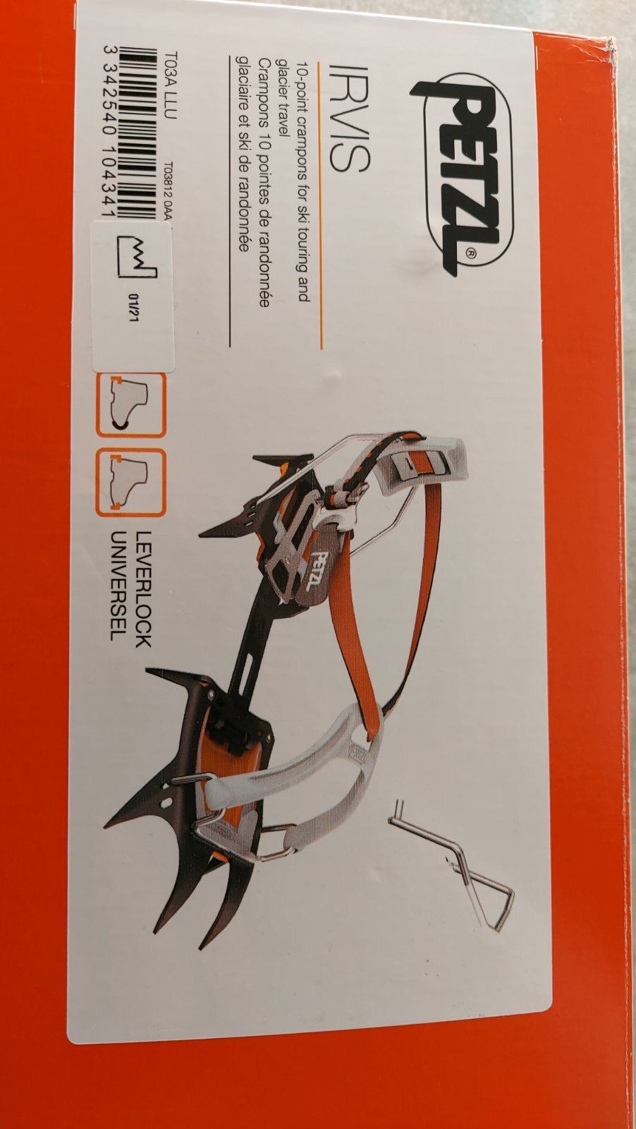 Dereze Petzl Irvis Hybrid