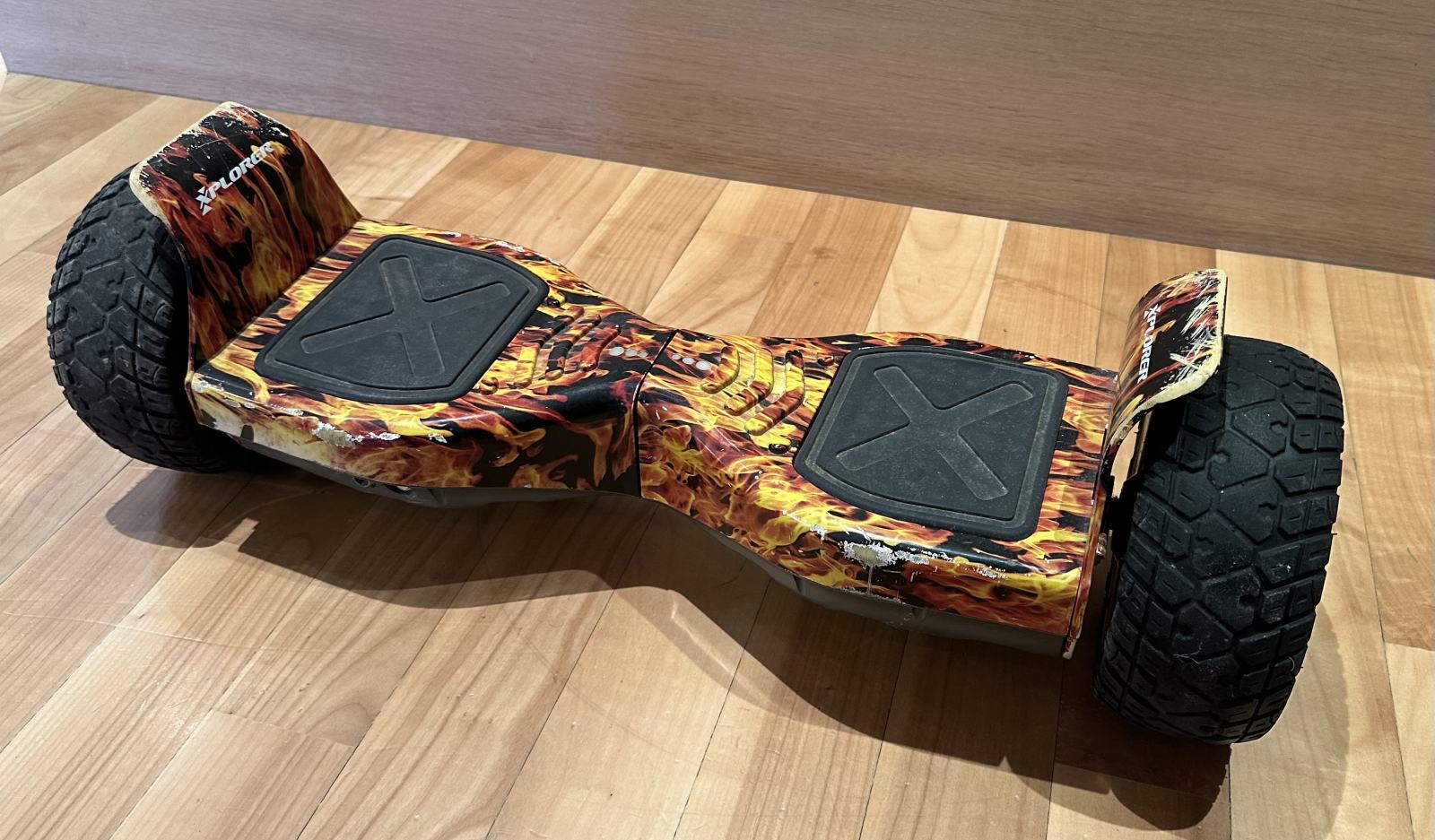 Hoverboard Xplorer Warrior 8 flame