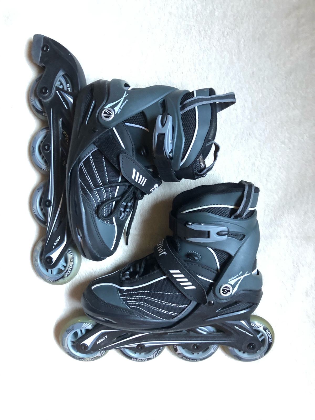 Rolarji, ščitniki in bremza (št. 35-39)