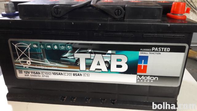 poltrakcijski akumolator tab motion