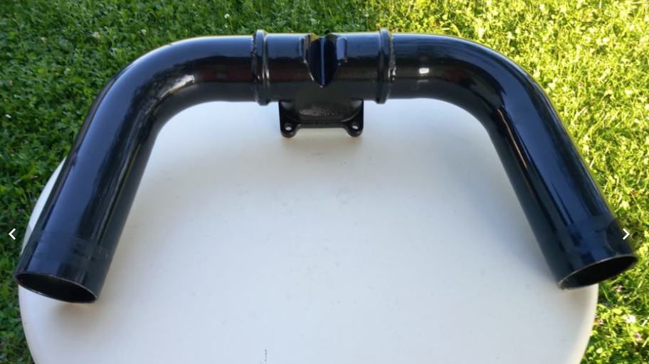 Y-PIPE FOR VOLVO PENTA V6 AND V8 ENGINES