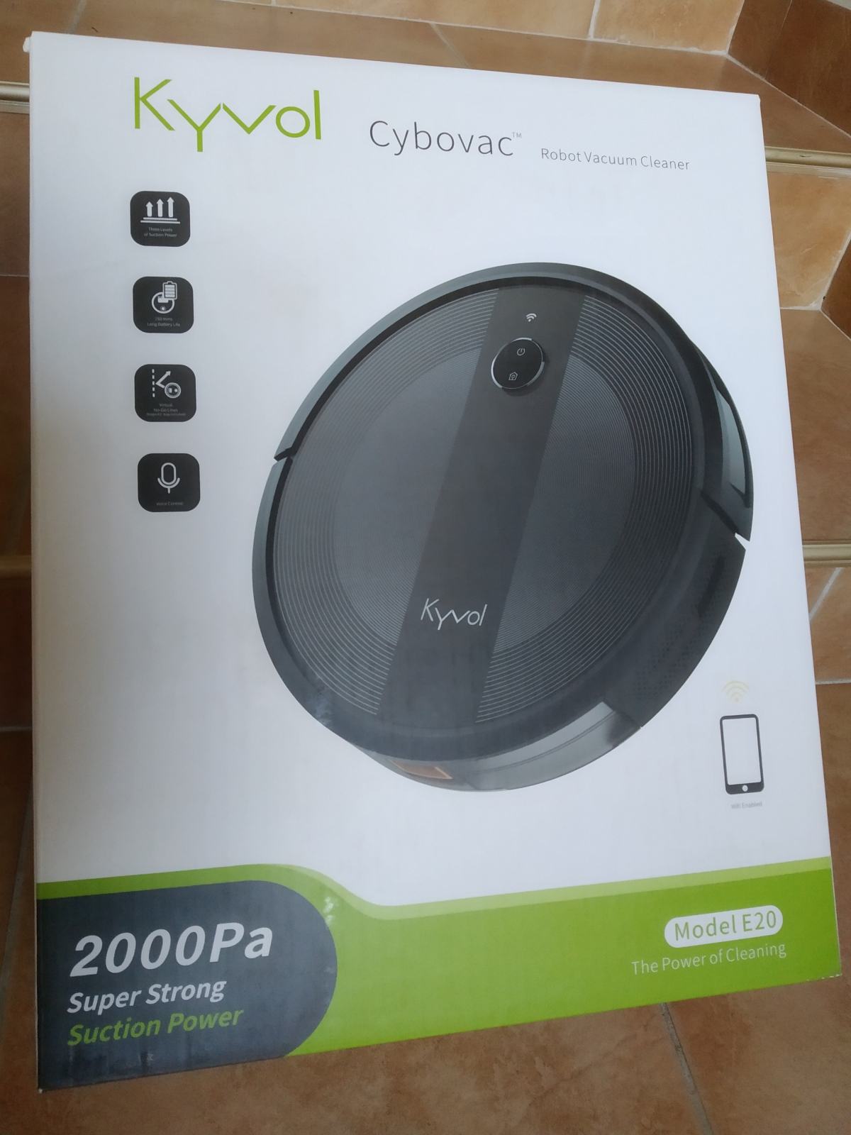 Kyvol Cybovac E20 robotski sesalnik - NOV
