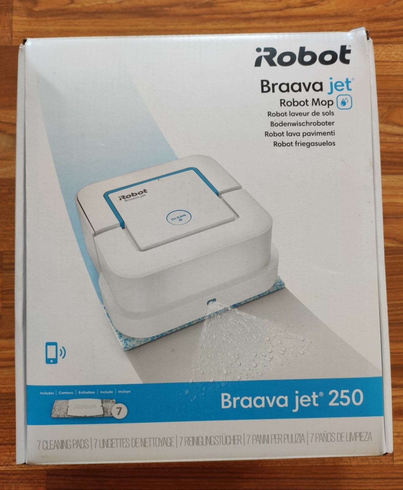 Prodam robotski pomivalec tal robot Braava jet 250