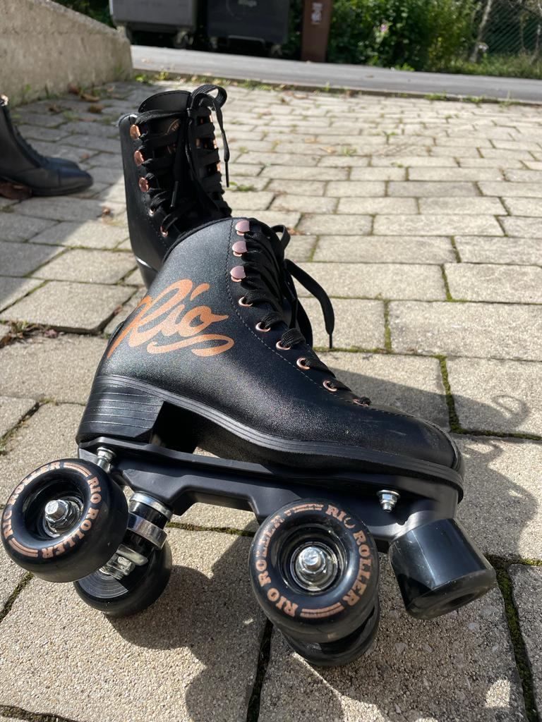 Kotalke - RIO ROLLER Rollerskates Rose Black