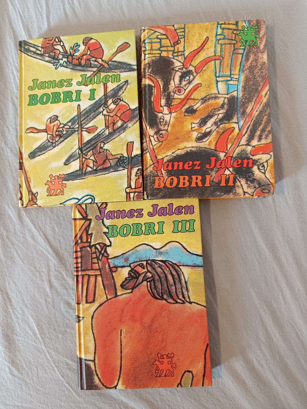 BOBRI (1. - 3. del, Janez Jalen, Zlata knjiga)