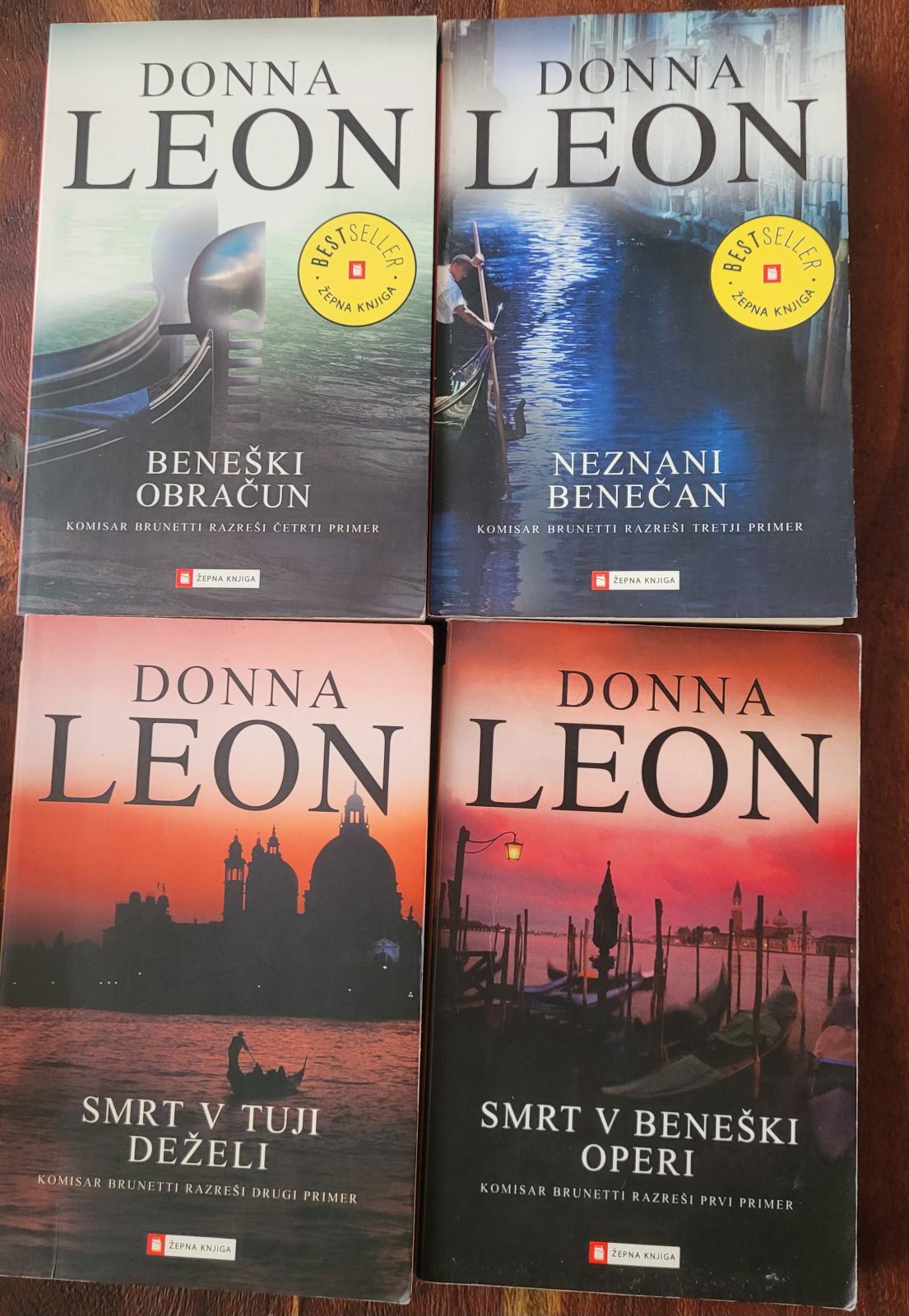 Donna Leon, več knjig