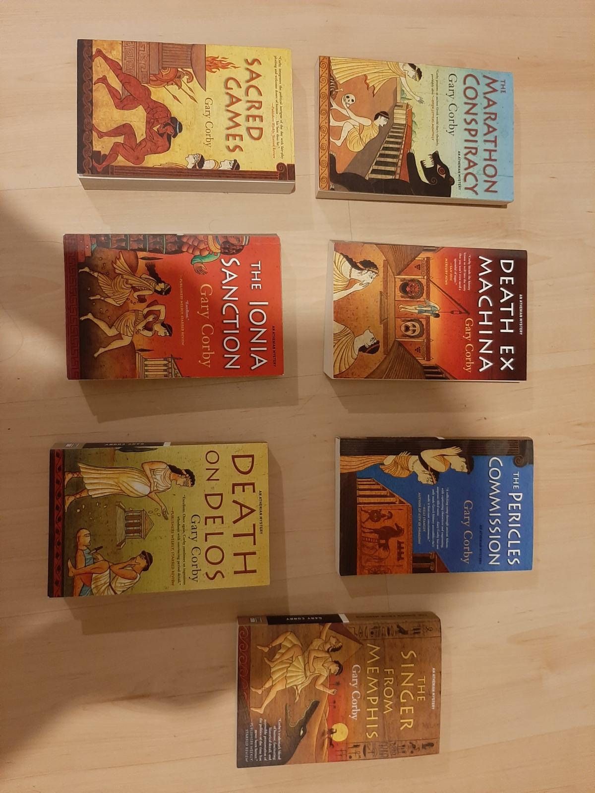 Gary Corby - 7 knjig