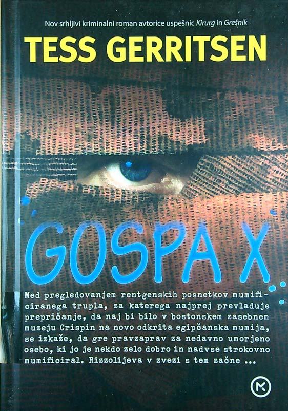 GOSPA X, Tess Gerritsen