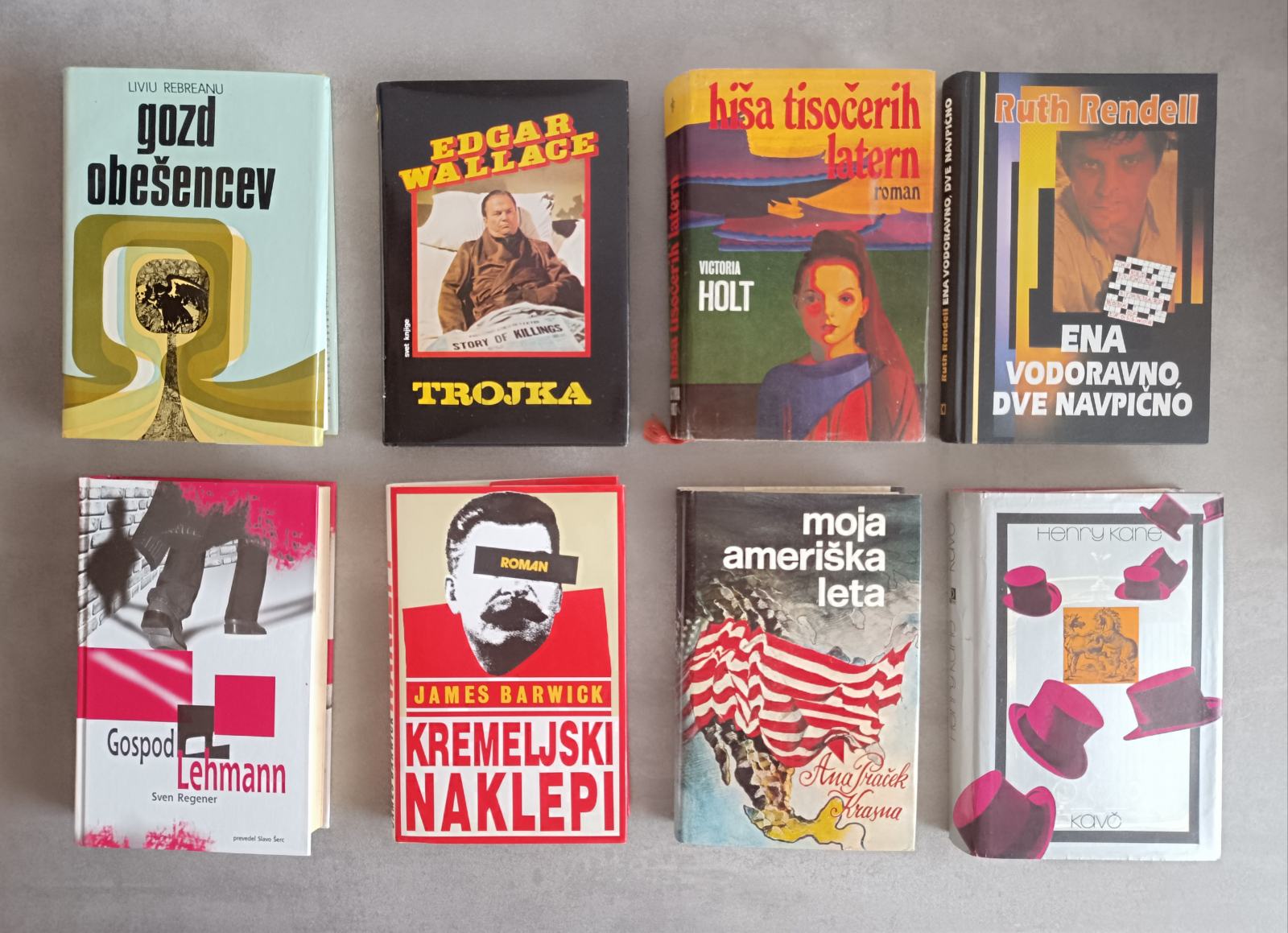 Gozd obešencev, Trojka, Hiša tisočerih latern, Eno vodoravno, dve...