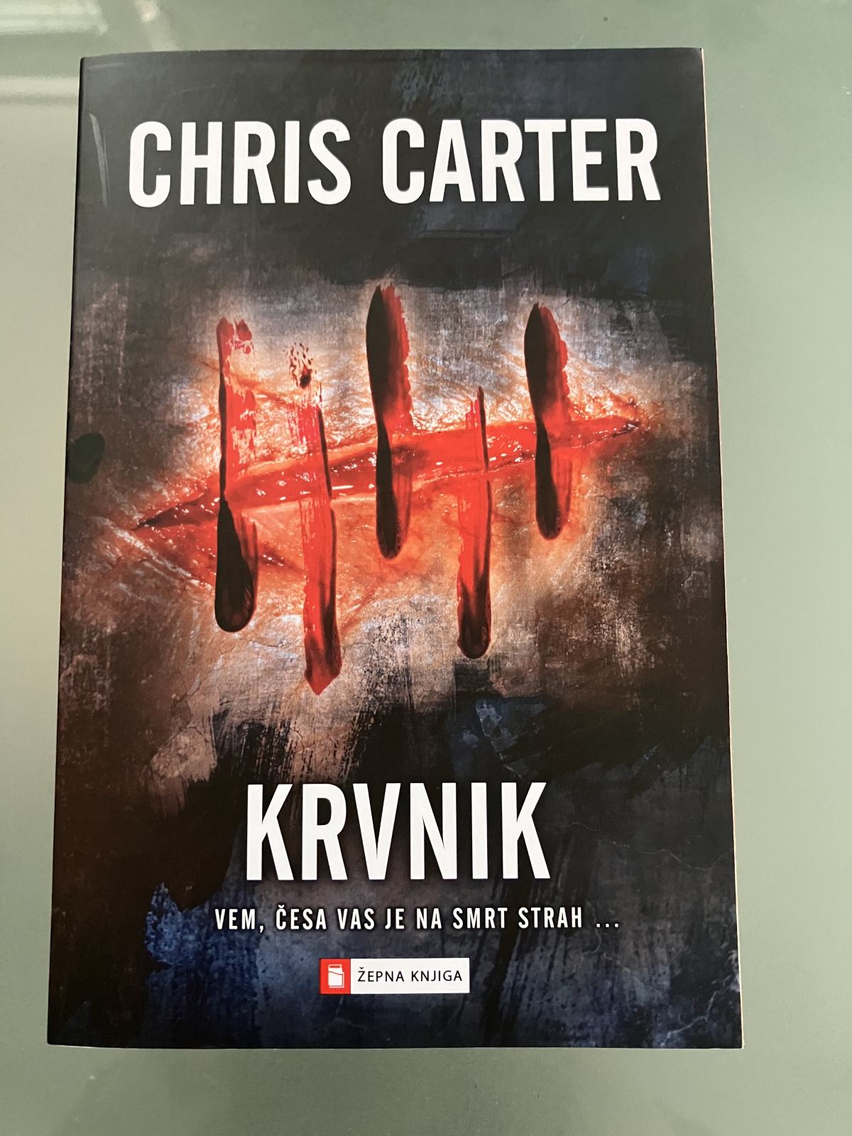 KRVNIK, Chris Carter (poslikana obreza)