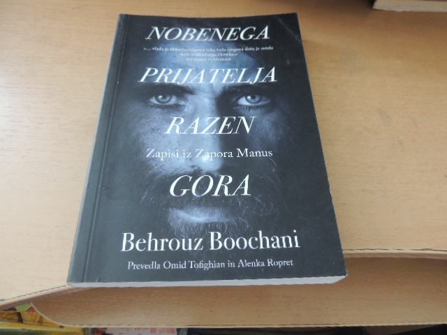NOBENEGA PRIJATELJA RAZEN GORA B. BOOCHANI ZALOŽBA SANJE 2021