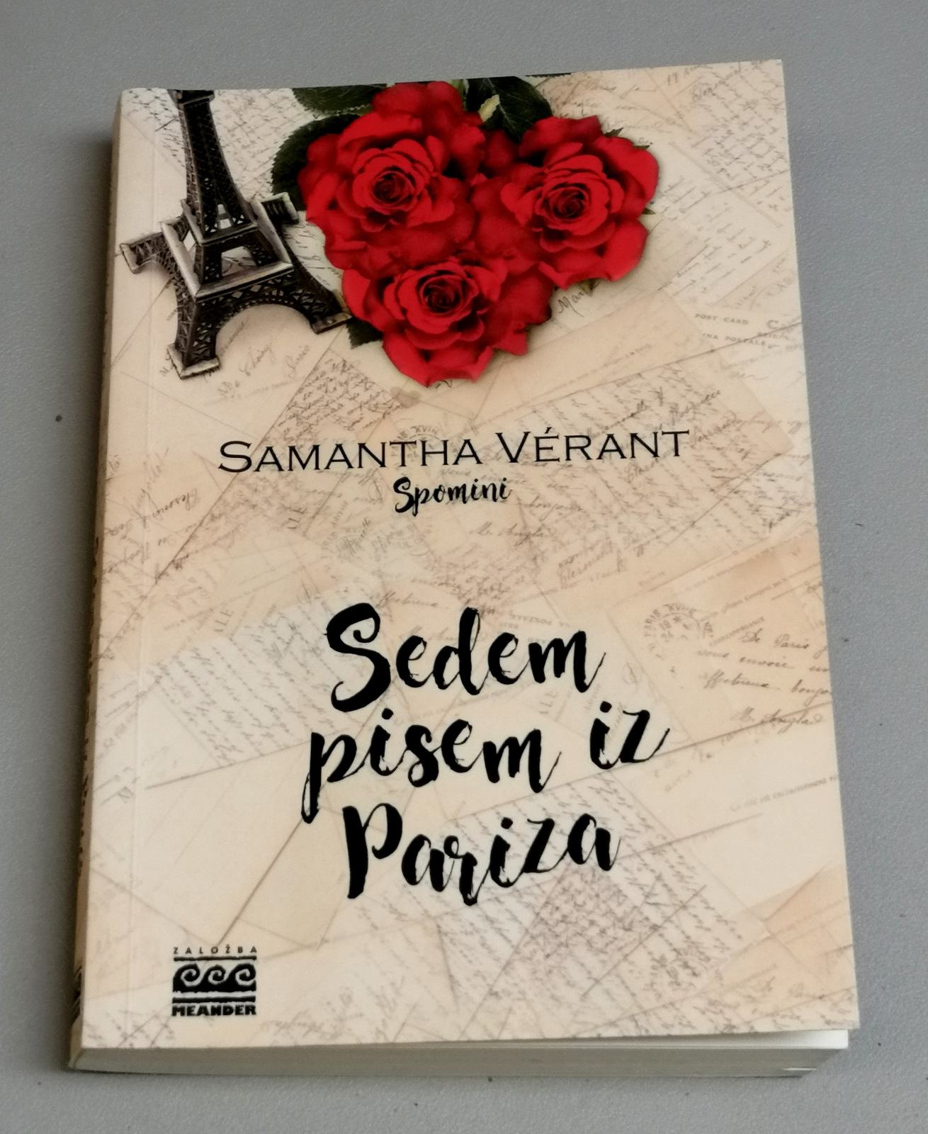 SEDEM PISEM IZ PARIZA - Samantha Verant