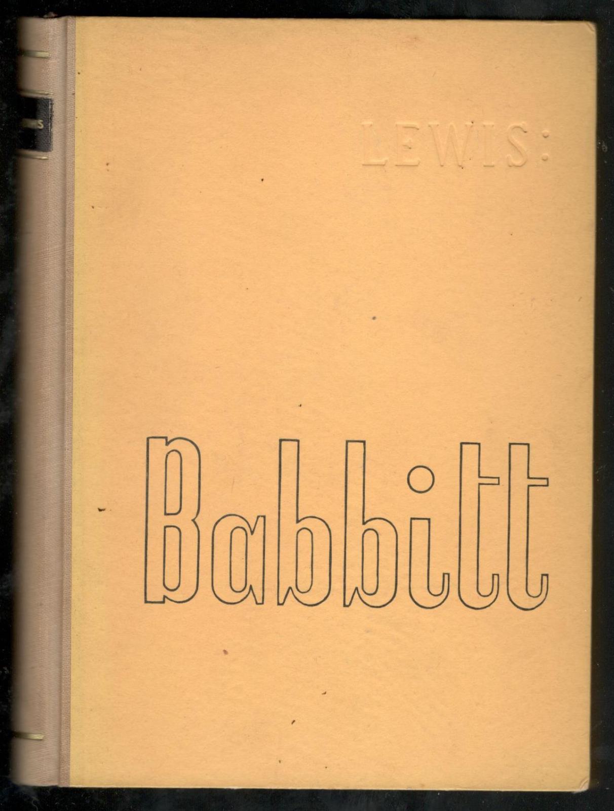 Sinclair Lewis, BABBIT
