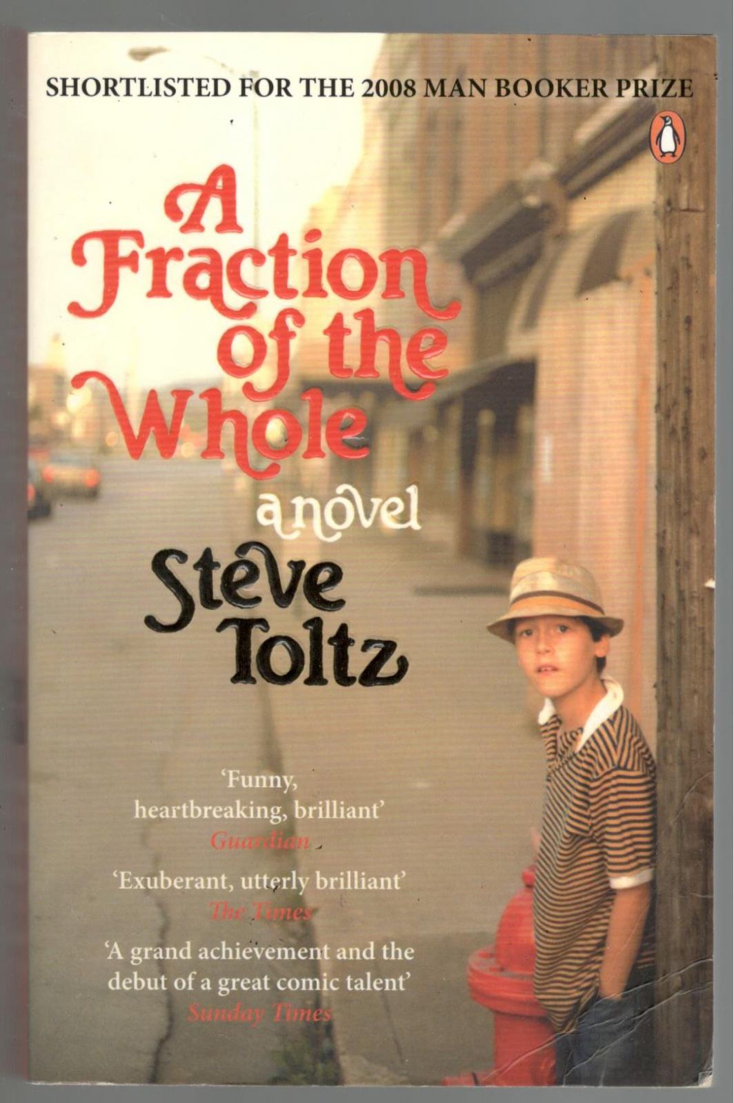 Steve Holtz. A FRACTION OF THE WHOLE, žepnica v angleščini