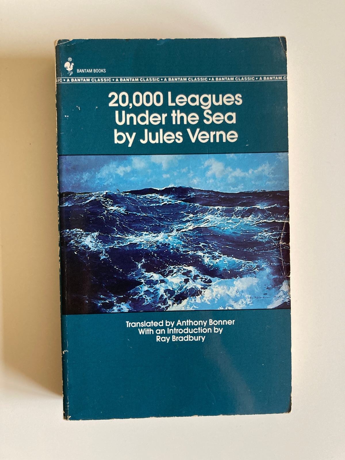 VINTAGE 20 thousand leagues under the sea - Jules Verne knjiga