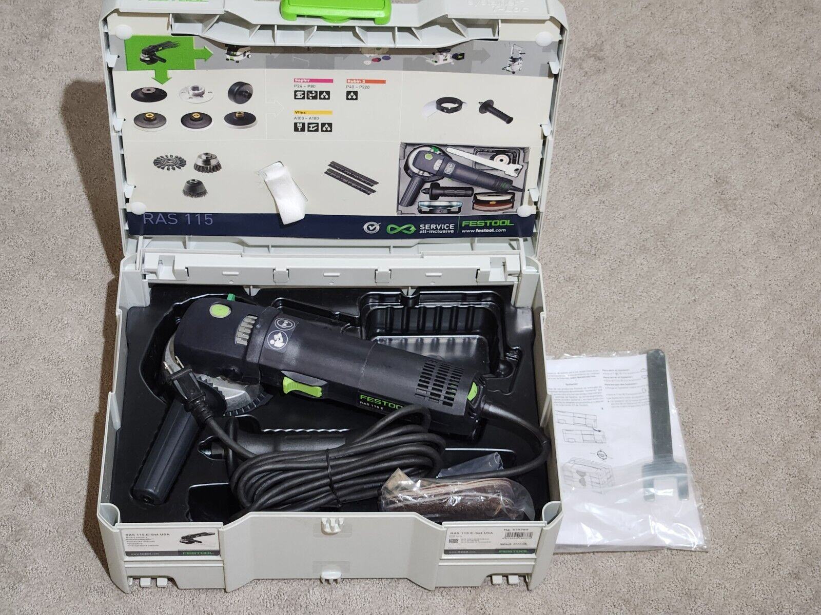 Festool RAS 115 E-Set 570789 Rotacijski brusilnik