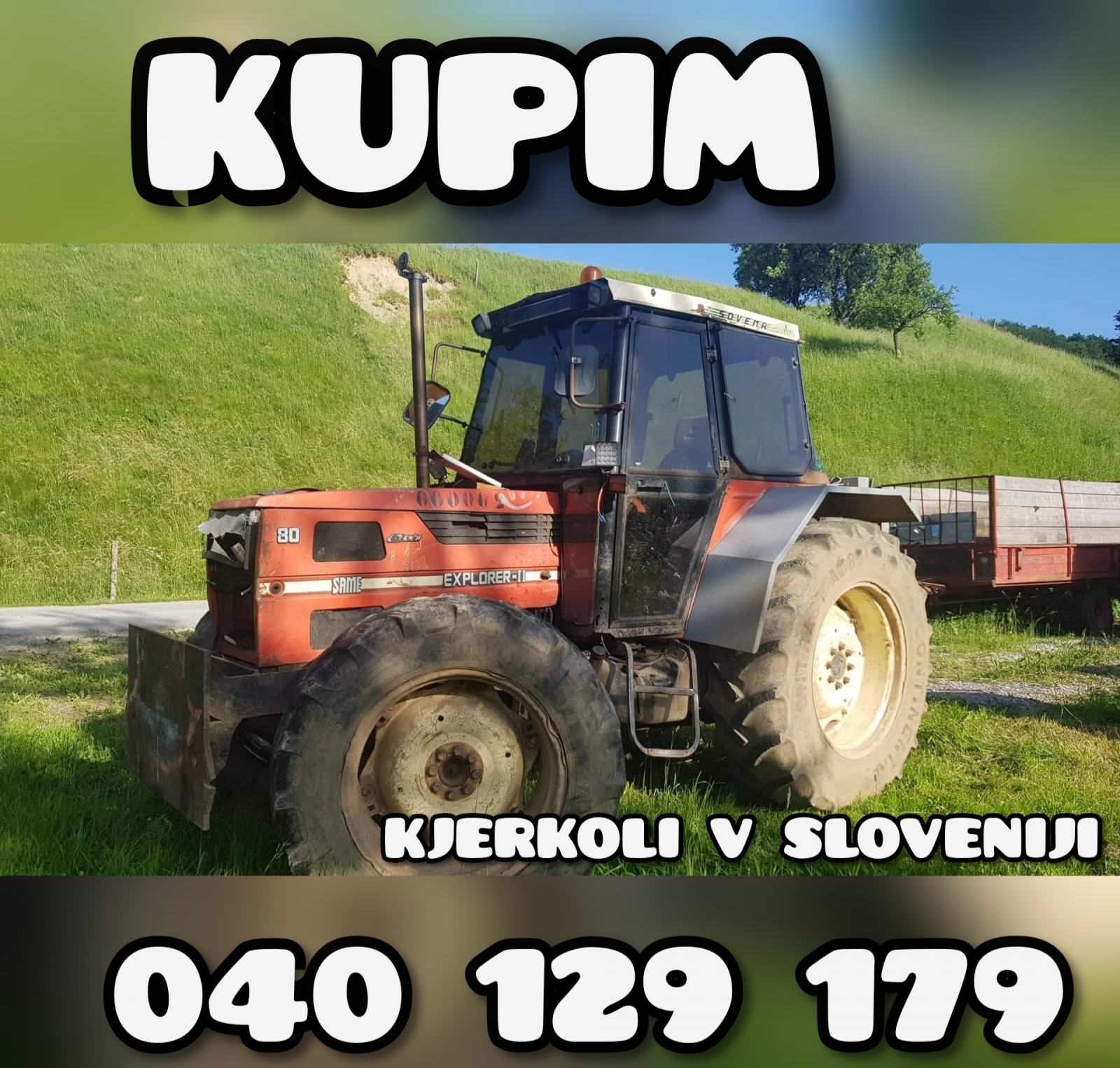 KUPIM TRAKTOR SAME