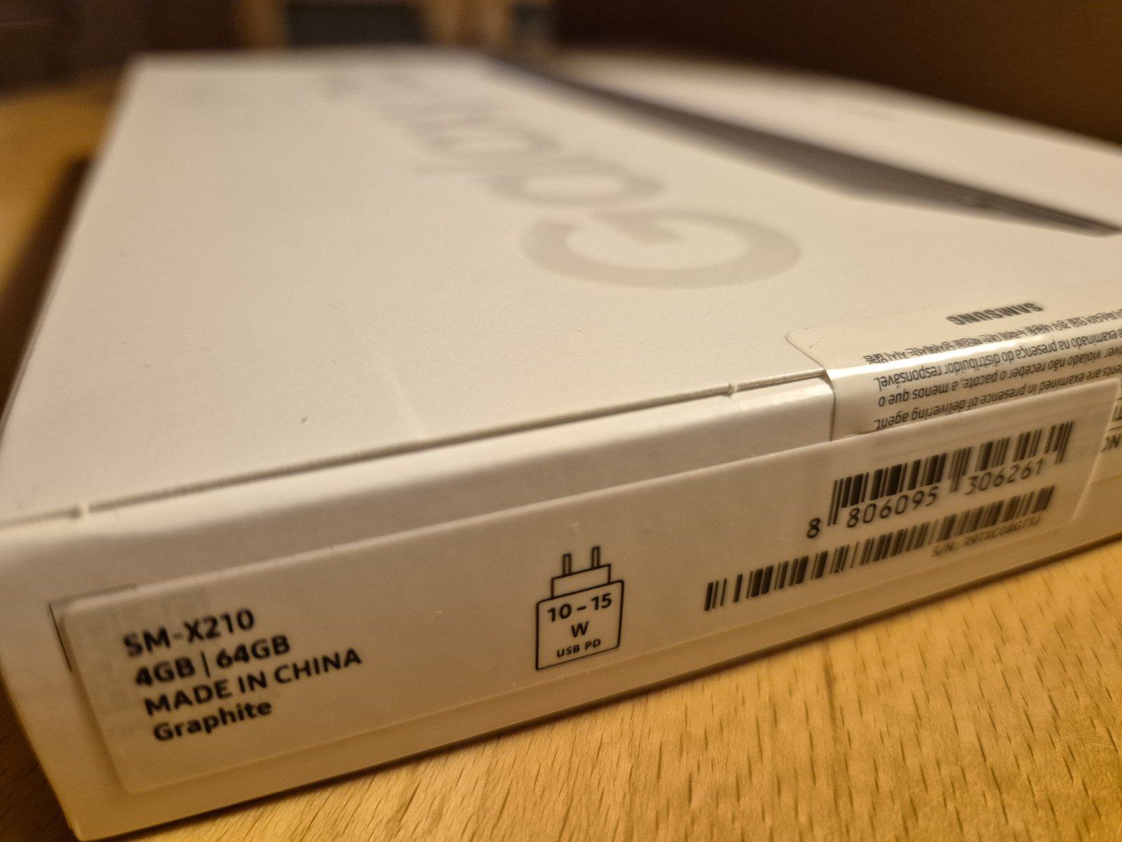 Samsung Galaxy Tab A9+ Wi-Fi ( SM-X210 ), GRAPHITE, NOVO - ZAPAKIRANO
