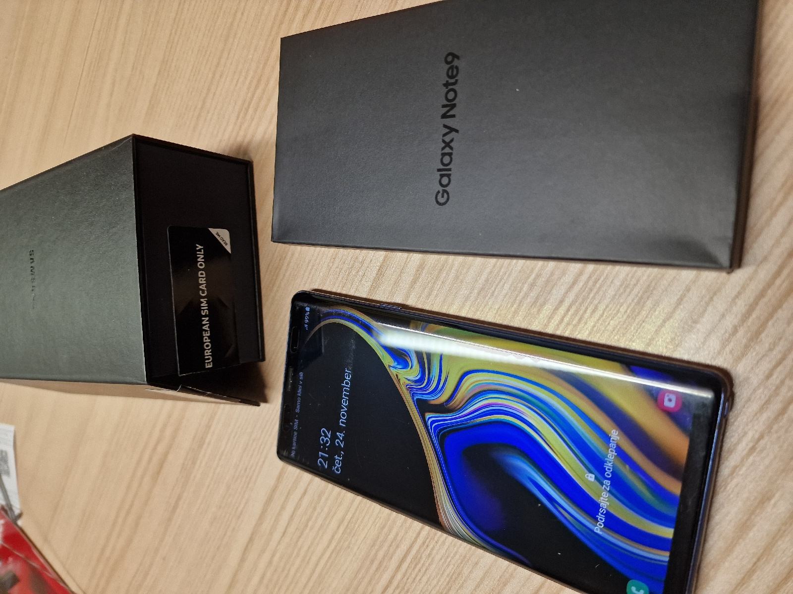 Samsung Galaxy Note 9, 128Gb, 6Gb ram, 4g lte, zaslon 6,4 AMOLED,HDR