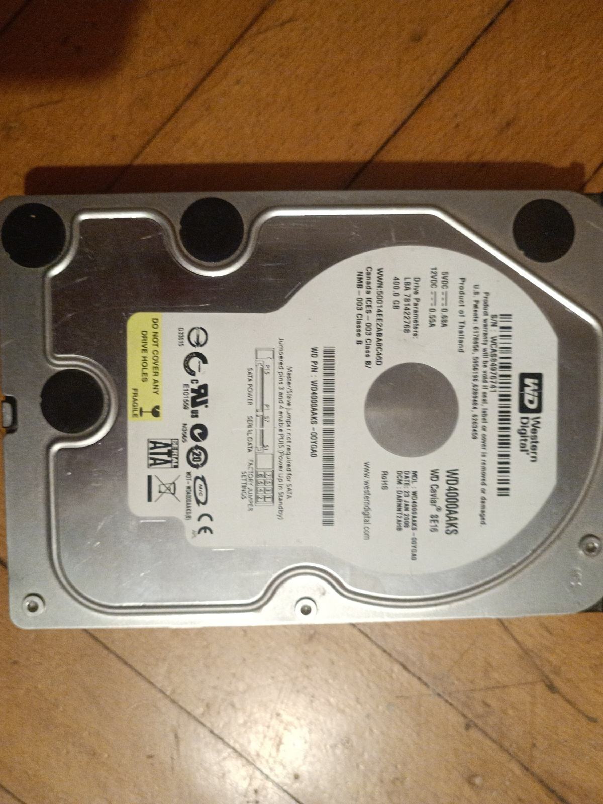 Disk WD 400GB