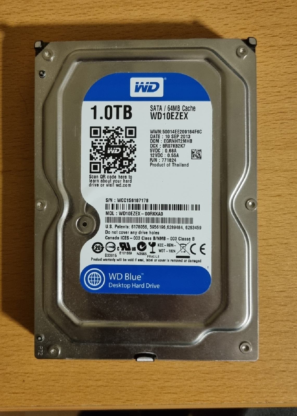 WD Blue 1Tb trdi disk