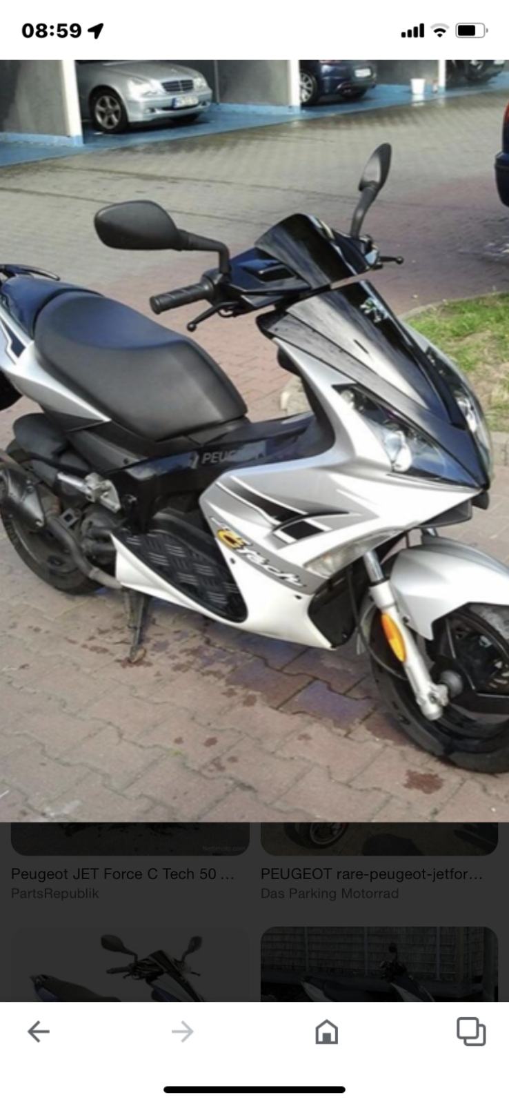 Peugeot Jet force c-tech 49 cm3, 2004 l.
