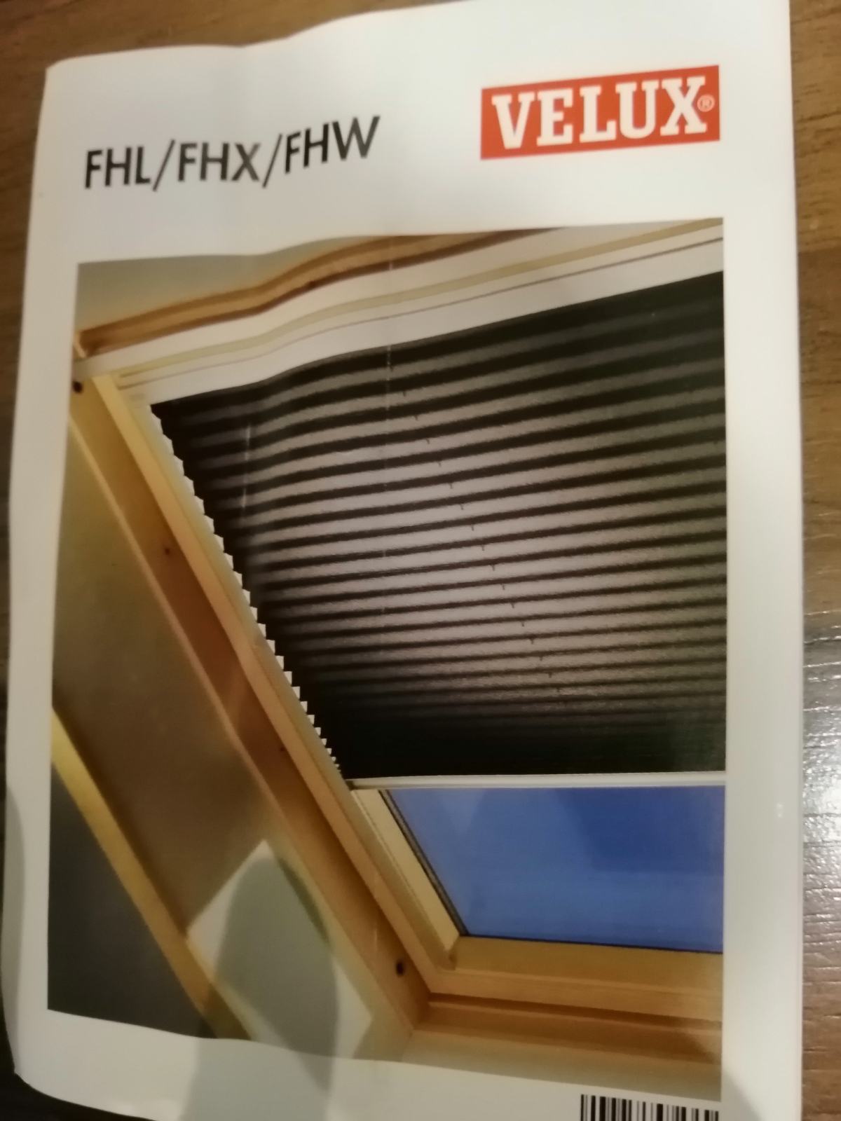Senčilo velux
