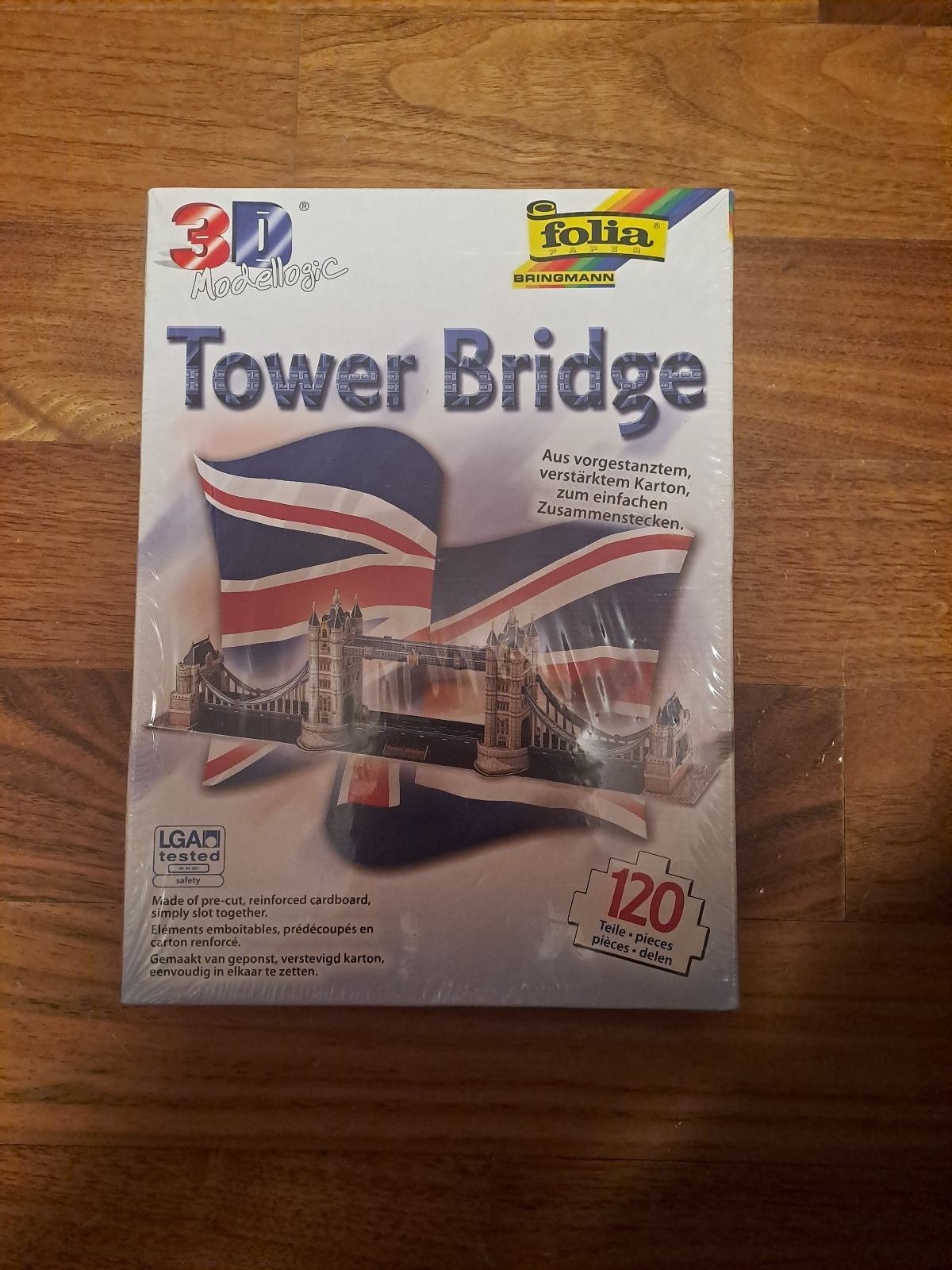 3d sestavljanka tower bridge