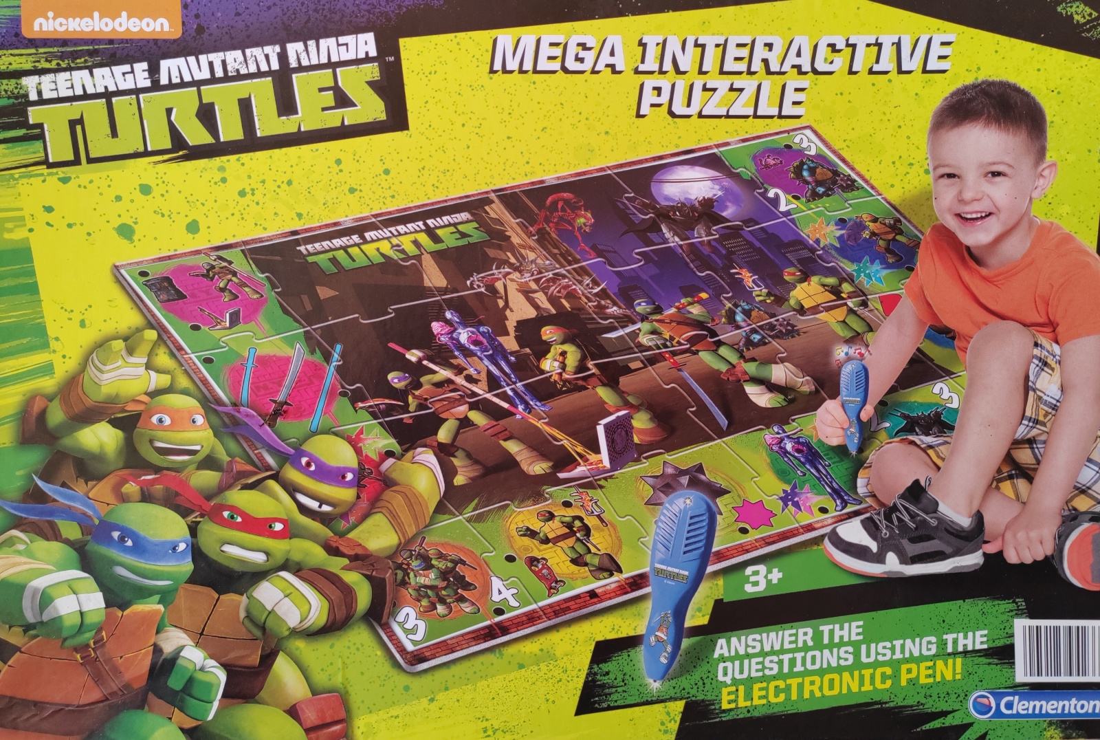 MEGA INTERAKTIVNI PUZZLE TMNT