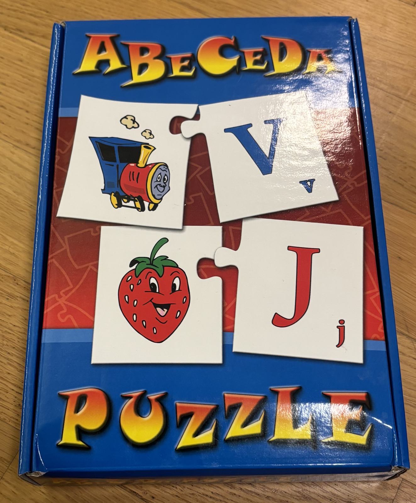 Sestavljanka Abeceda - 50 puzzel