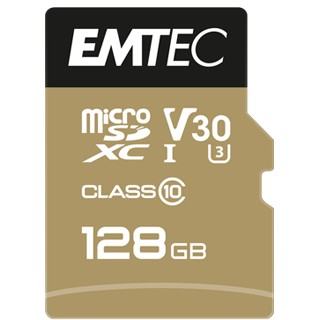 KARTICA Emtec m128GB UHS-I U3 V30 A1 SpeedIN Pro + adapter