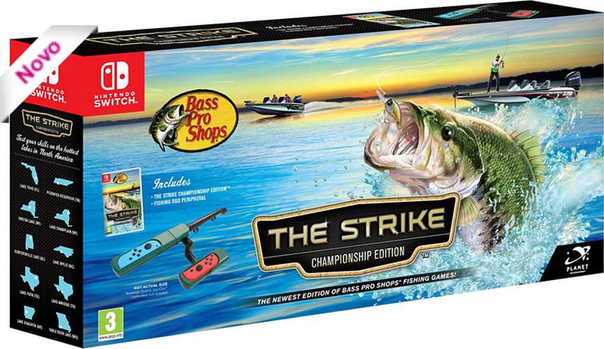 Bass Pro Strike Championship Ed. z ribiško palico SWITCH